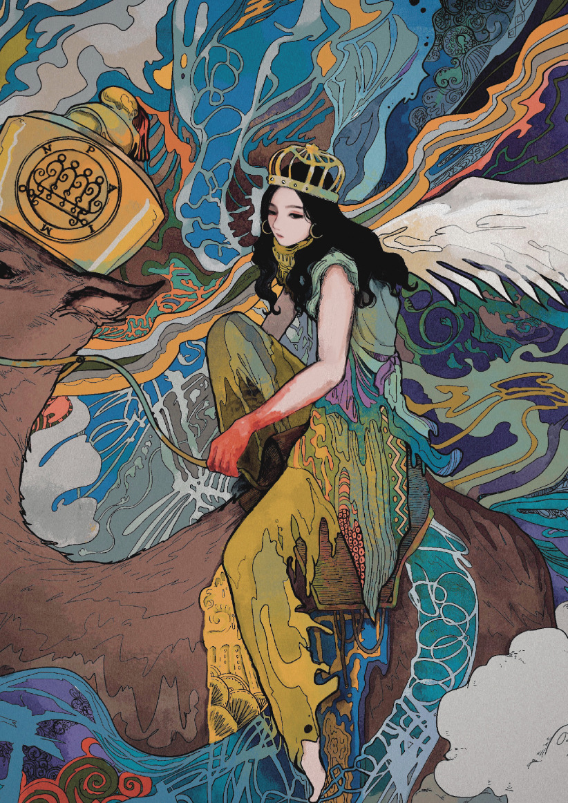 デジタルアート作品「Parmon」おにく｜DiGARO -Digital Art Gallery-
